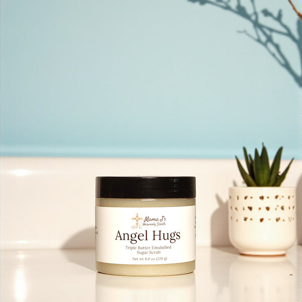 Angel Hugs Sugar Scrub – Mama J's Heavenly Scents