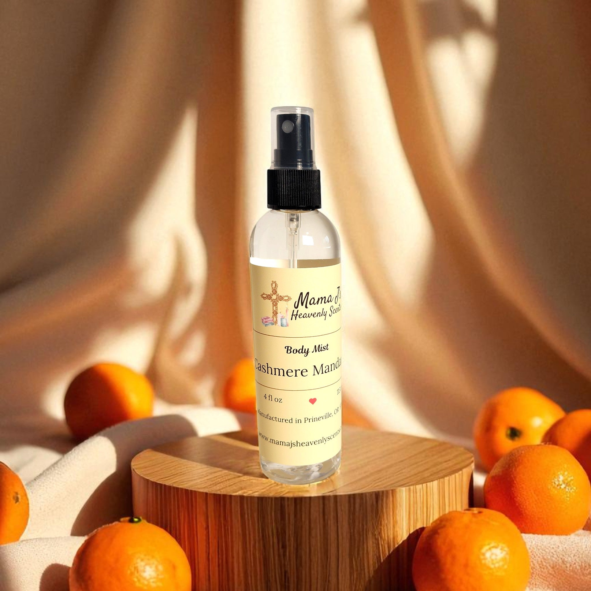 Cashmere Mandarin Body Mist – Mama J's Heavenly Scents